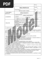 Model Borderou Serie Posta Romana | PDF