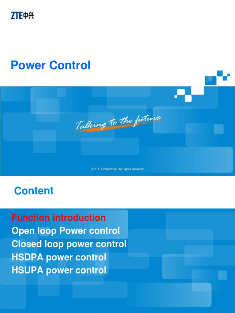 WCDMA Power Control | PDF | High Speed Packet Access | Telecommunications Engineering