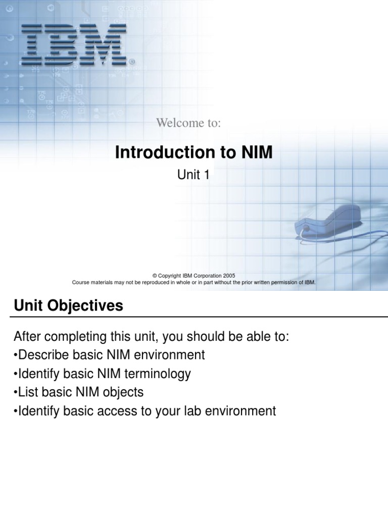 NIM Configuration On AIX | PDF | Booting | Server (Computing)