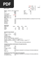 Airlift Basic Calculation | PDF | Gallon | Chemical Engineering