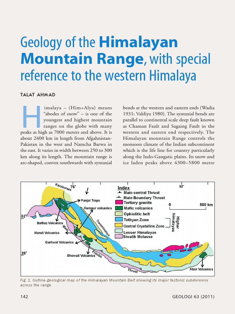 Himalaya | PDF | Himalayas | Rock (Geology)