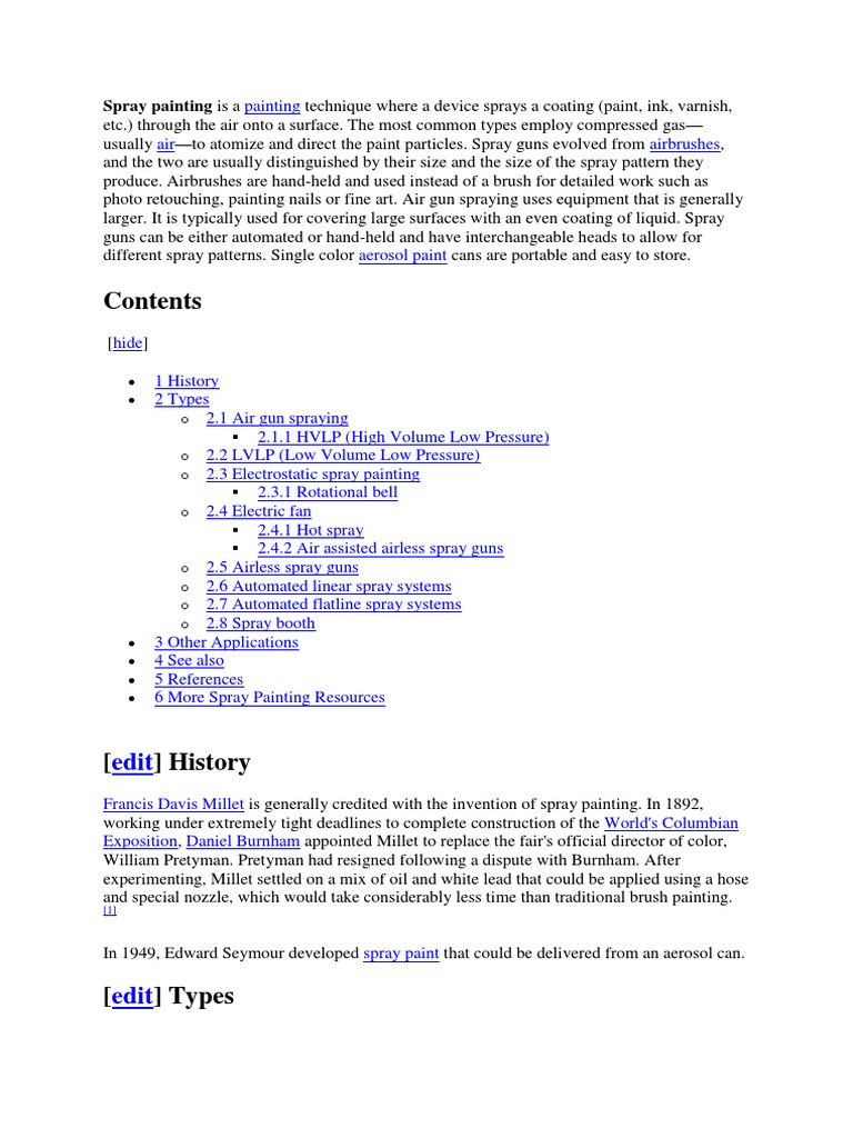 Spray Painting | PDF | Paintings | Nature