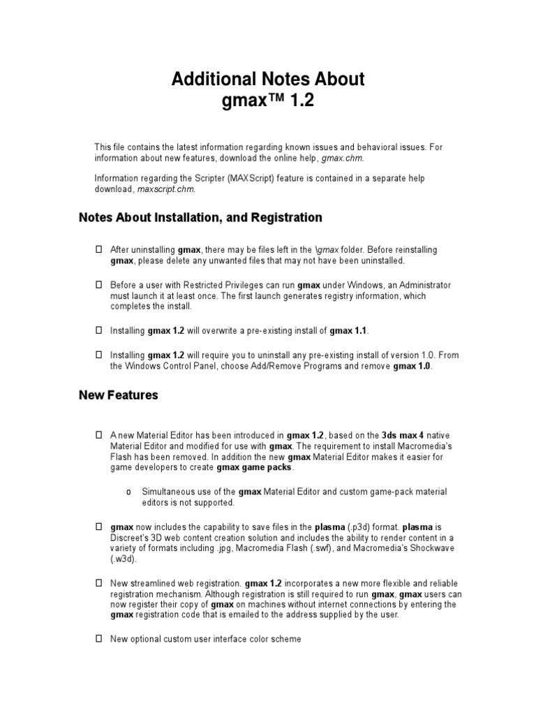 Gmax | PDF | Adobe Flash | Computer File