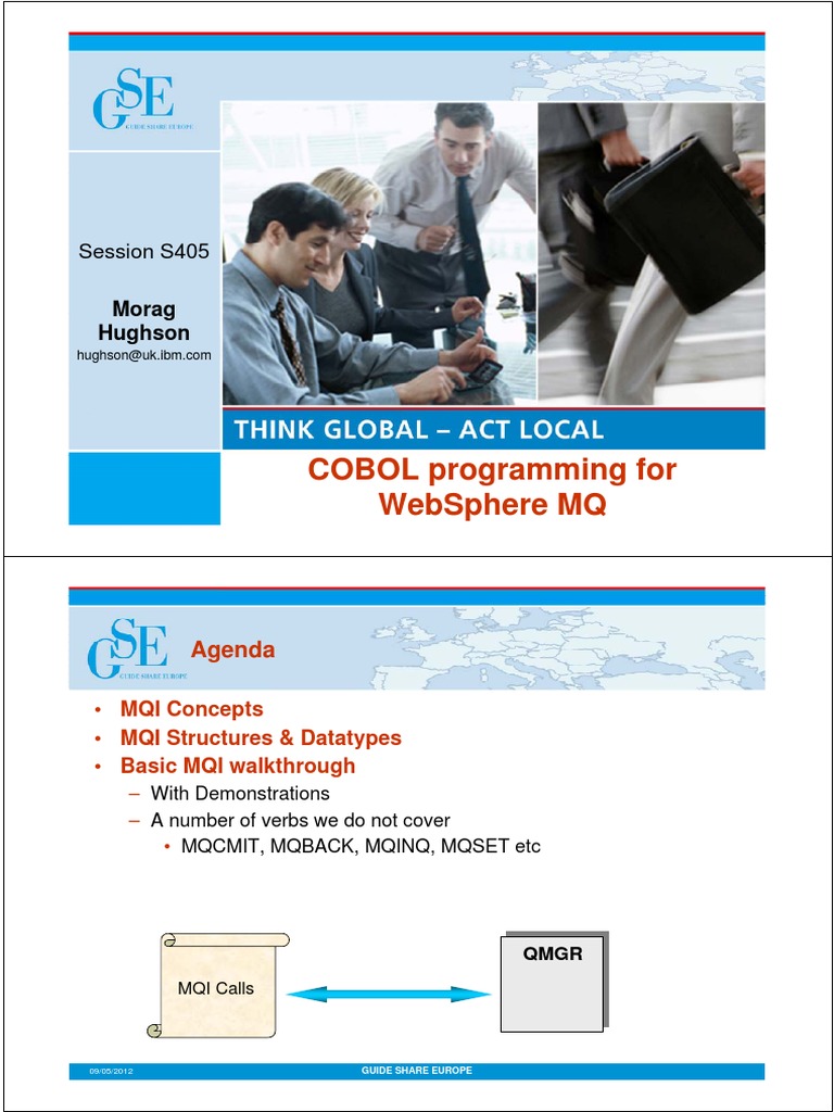 Ibm Webshphere MQ - Cobol API | PDF | Queue (Abstract Data Type) | Data Type