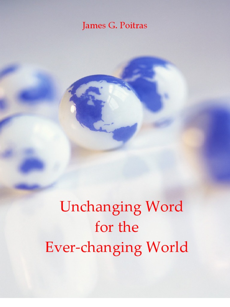 Unchanging Word For The Ever-Changing World | PDF | Baptism | Acts Of ...