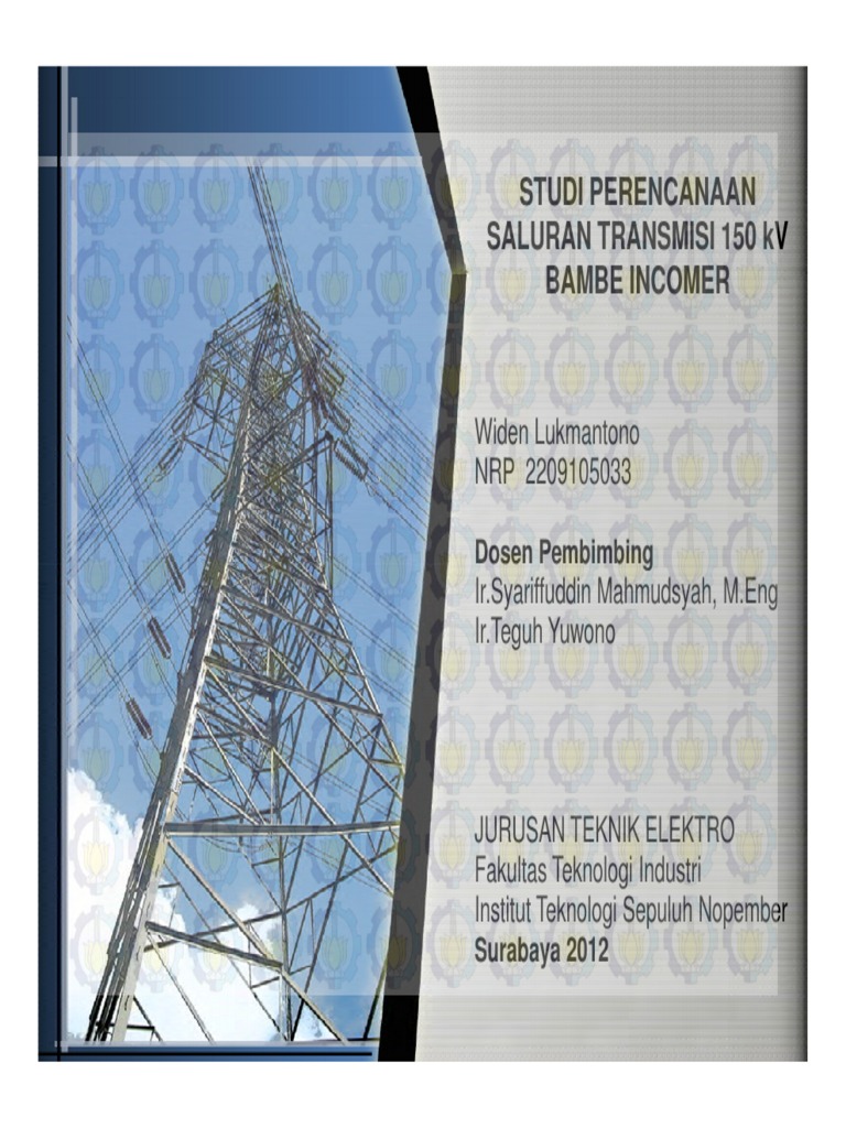 Perencanaan Saluran Transmisi 150kV | PDF