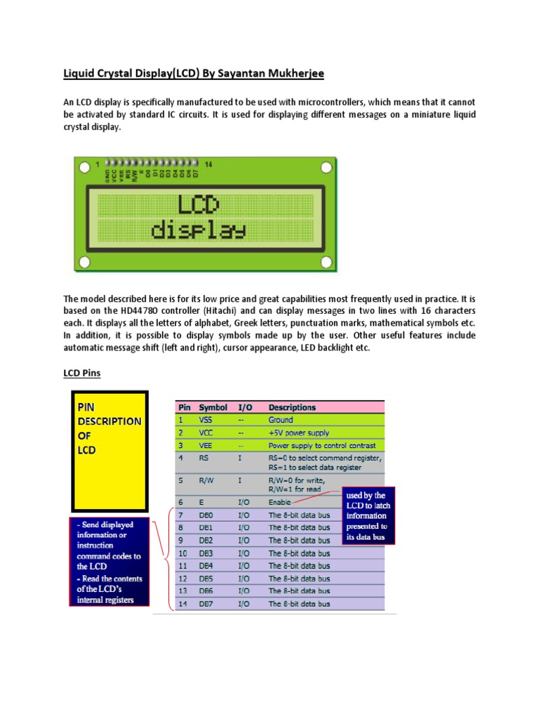 Interfacing 8051 (LCD and Matrix Keyboard) | PDF | Computer Keyboard ...