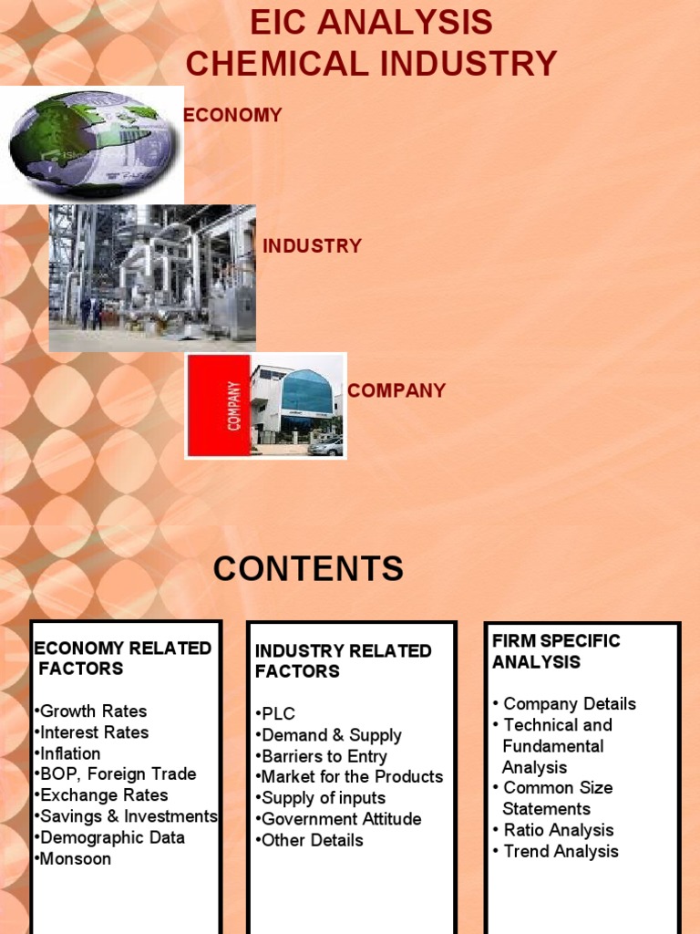 EIC Analysis of "CHEMICAL INDUSTRY" | Chemical Industry | Inflation