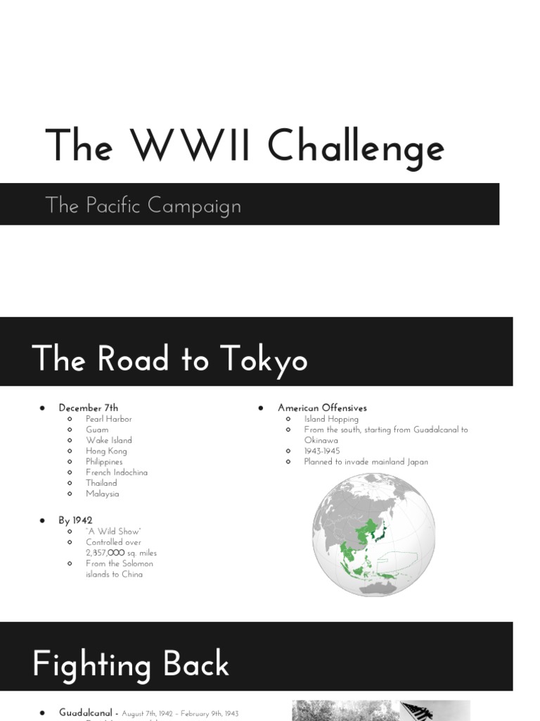 WWII Pacific Campaign Overview | PDF