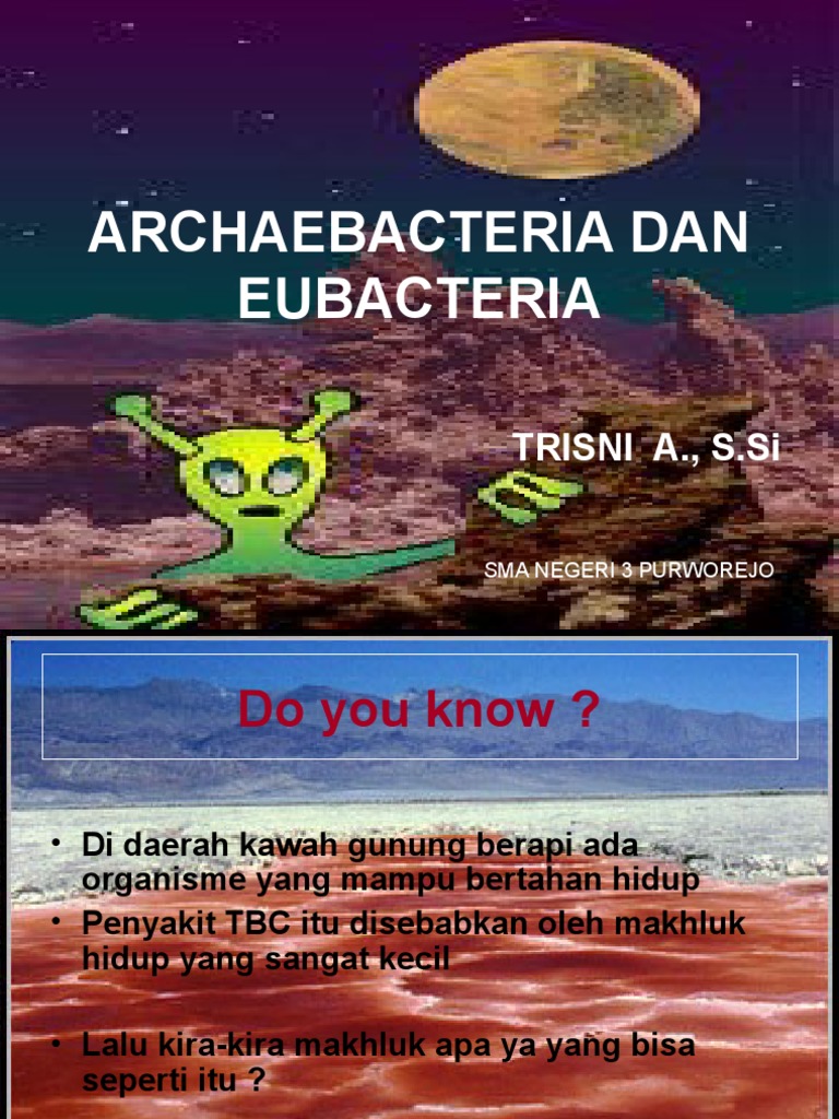Archaebacteria Dan Eubacteria | PDF