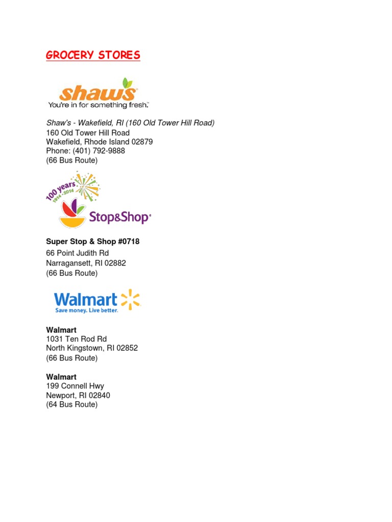 Grocery Stores | PDF