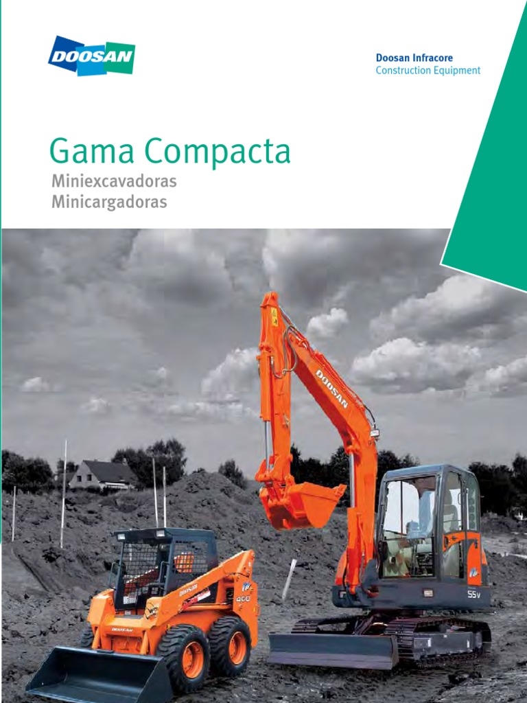 Minicargadora DOOSAN 430 Plus - 450 Plus | PDF | Tecnología de ...