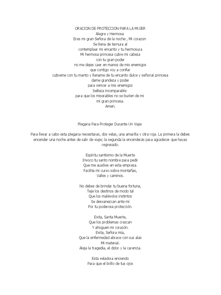 Santa Muerte | Oración
