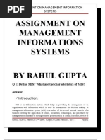 Management Information System Notes | PDF | Computer Program | Programming