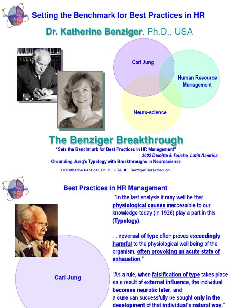 The Benziger Breakthrough: Dr. Katherine Benziger, PH.D., USA | PDF ...