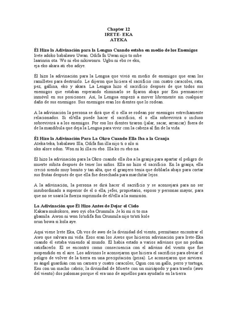 Irete Ika | PDF | Religión y creencia