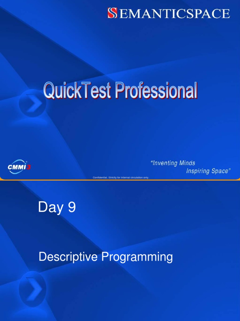Qtp Session Day9 Pdf Scripting Language Library Computing 3421