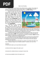 Water Cycle Song Lyrics | PDF