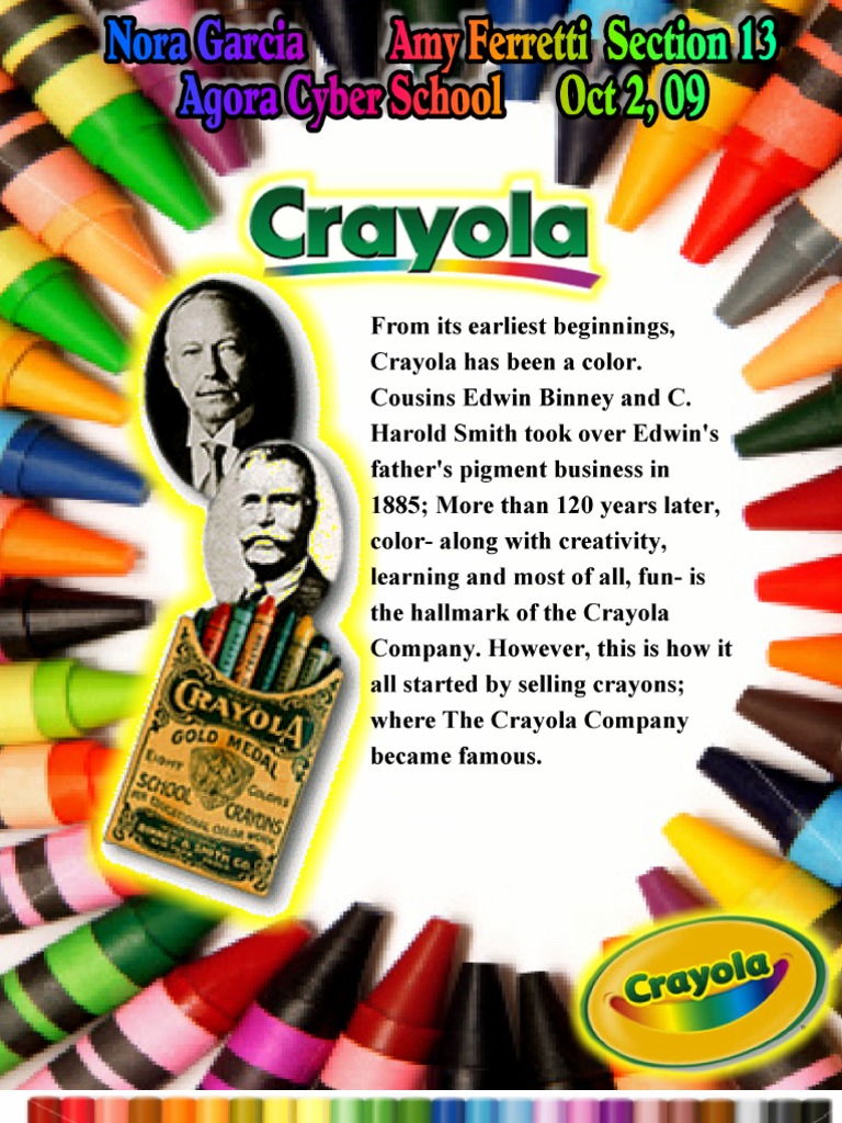 Crayola's Colorful History and Origins | PDF