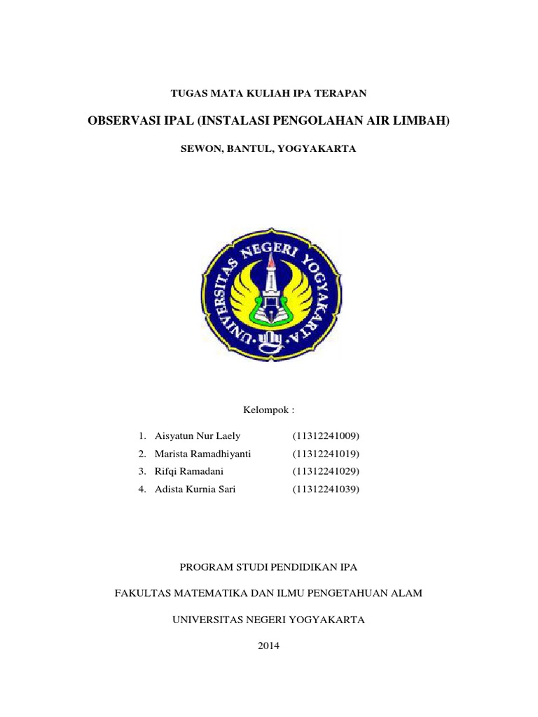 Ipal Sewon 2 | PDF