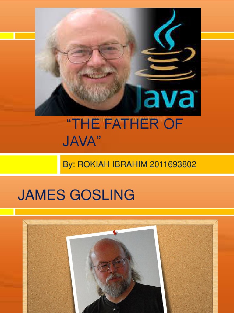 James Gosling Presentation | Download Free PDF | Computing | Software