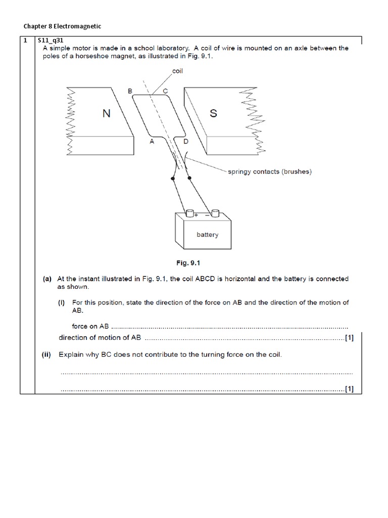 Chapter 8 Electromagnetic | PDF