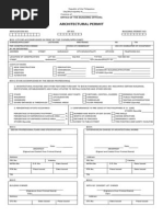 Building Permit Form Sample Quezon City | PDF | Specification ...