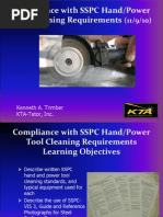 SSPC VIS-3 Steel Surfaces Prepared by Hand and Power Tool Cleaning PDF | PDF