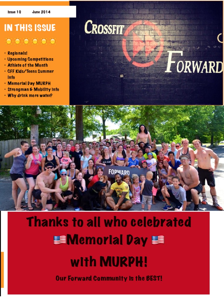 CrossFit Forward June 2014 Newsletter | PDF