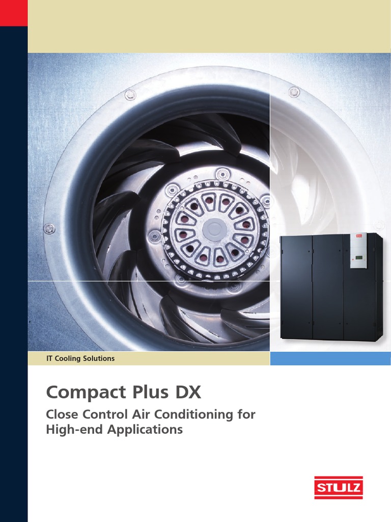 STULZ CompactPlus DX Brochure 1211 en | PDF | Air Conditioning | Cold