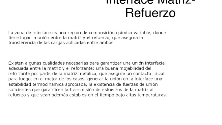 Interface Matriz Refuerzo | PDF | Ciencia y matemáticas | Tecnología