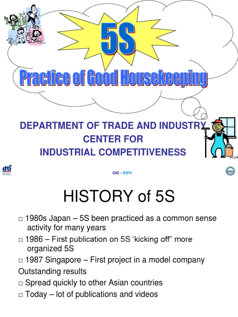 5S Principles for Effective Housekeeping | PDF | Desk | Committee