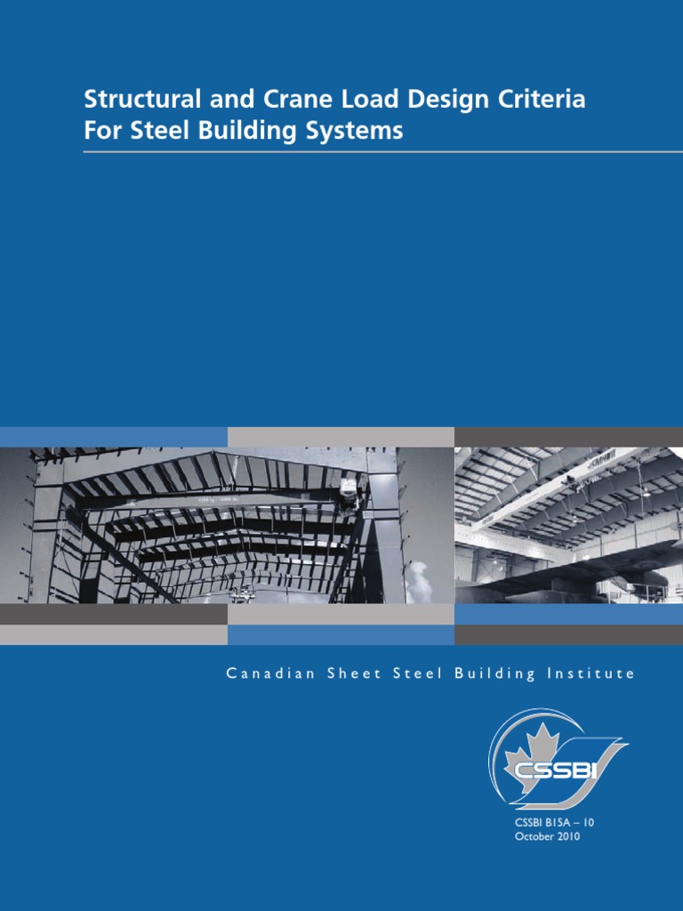Structural and Crane Load Design Criteria For Building Systems | PDF ...