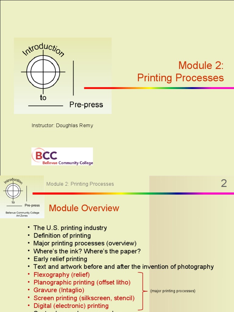Prepress Mod 2-PP | PDF | Printing | Lithography