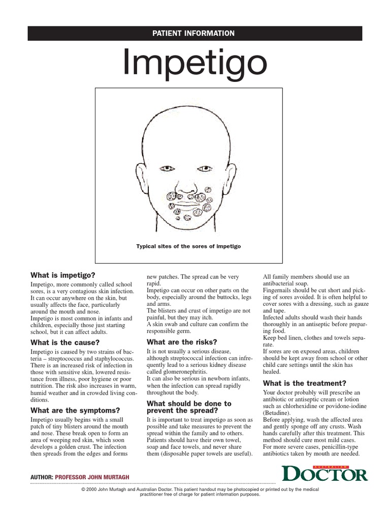 Impetigo | Infection | Public Health