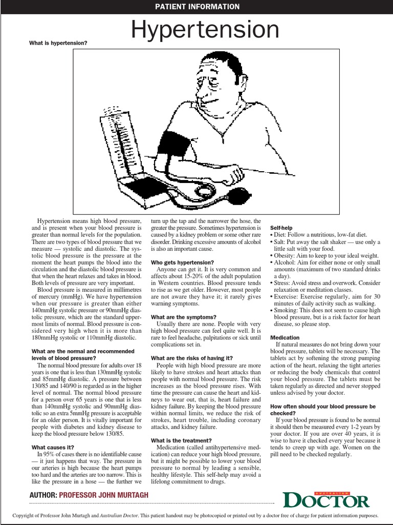 Hypertension | PDF | Blood Pressure | Hypertension