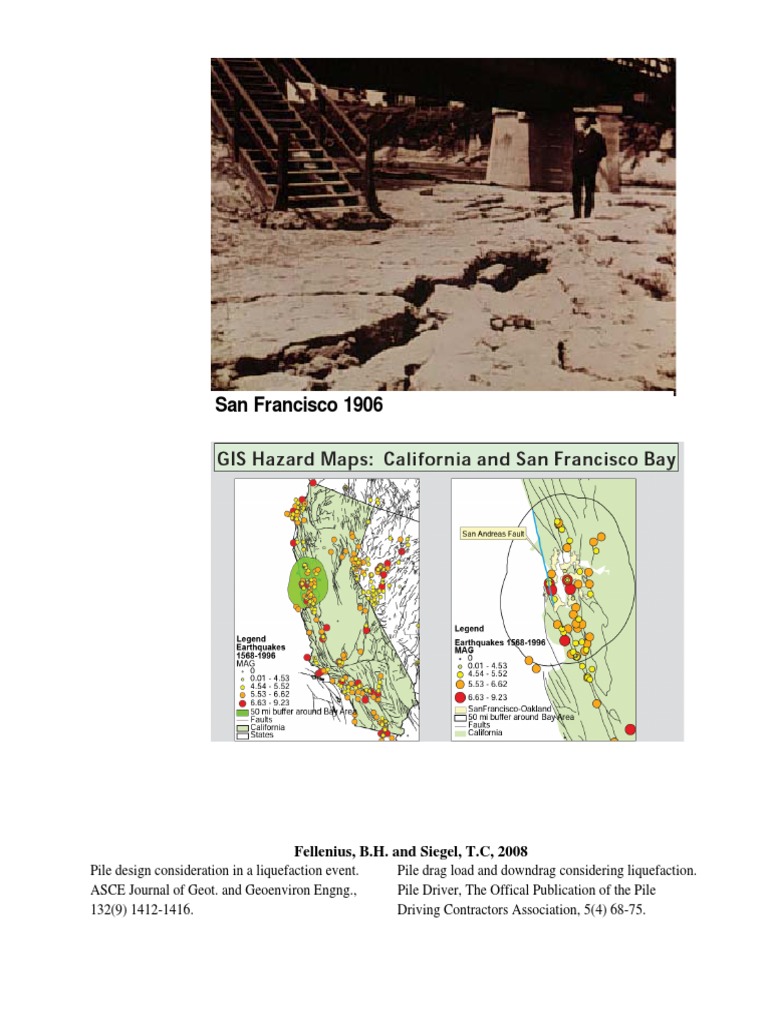 Pile Drag Load and Downdrag Considering Liquefaction | PDF ...