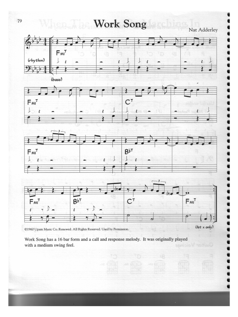 Work Song | PDF | Language Arts & Discipline