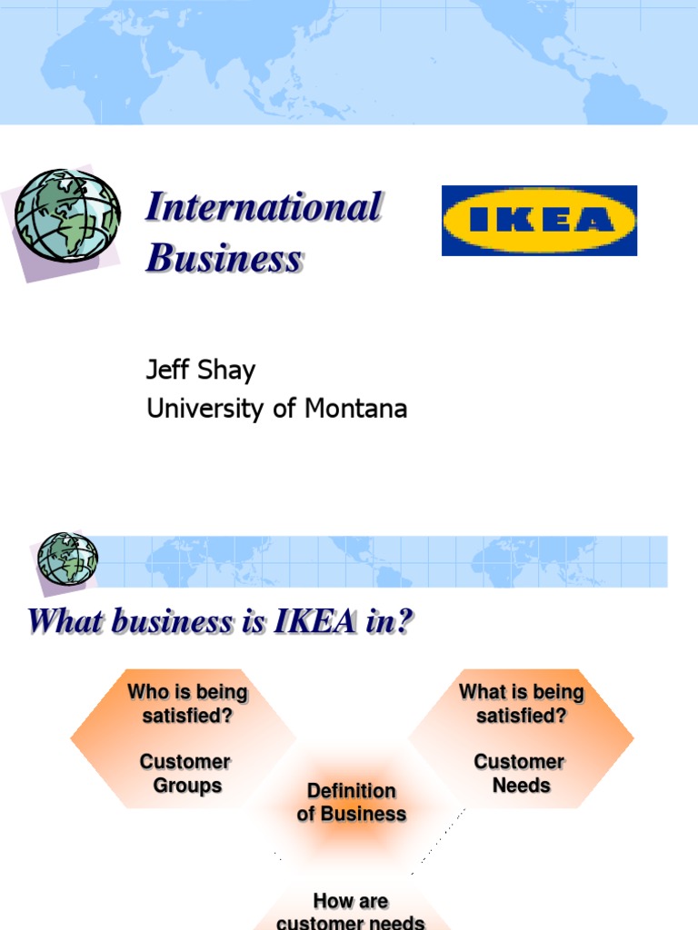 IKEA's Global Strategy Analysis | PDF | Competitive Advantage ...