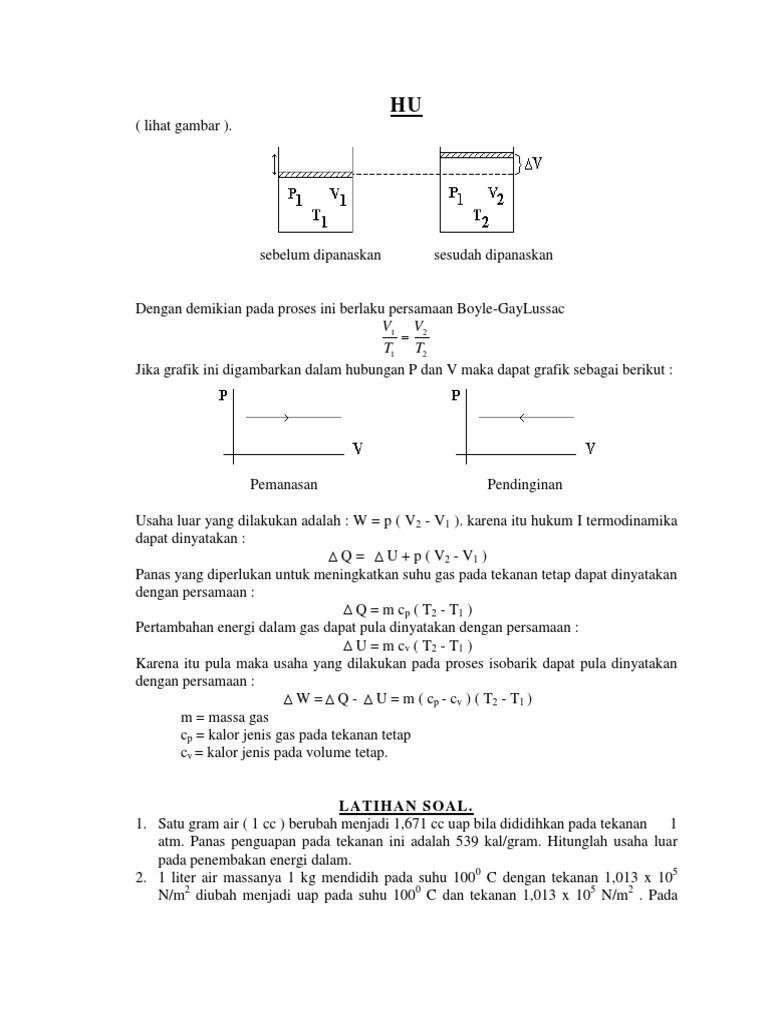 Termodinamika | PDF | Sains & Matematika | Teknologi & Rekayasa