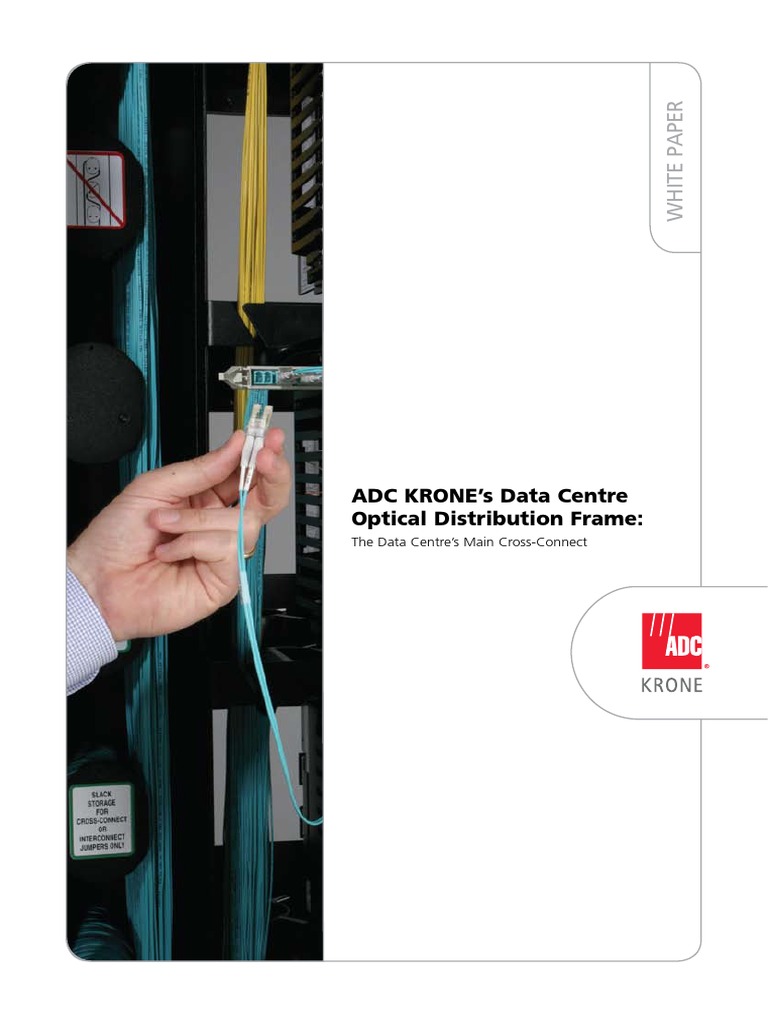 ADC KRONE's Data Centre Optical Distribution Frame | PDF | Data Center ...