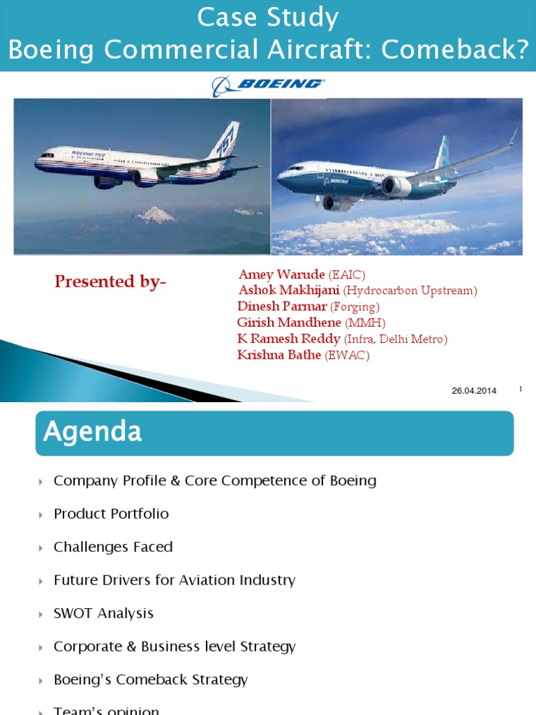 FINAL Boeing Case Study (Group 4) 26042014 | PDF | Boeing | Airbus