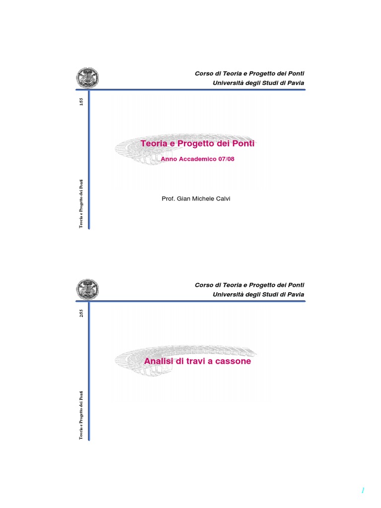 Travi A Cassone | PDF