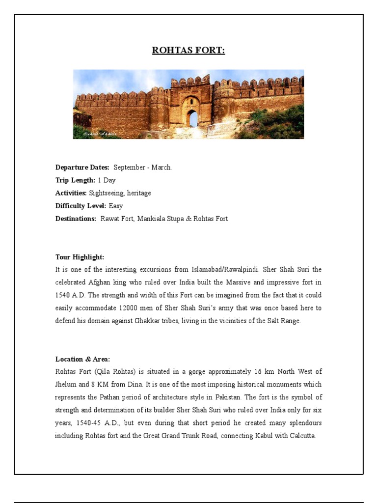 Rohtas Fort | PDF