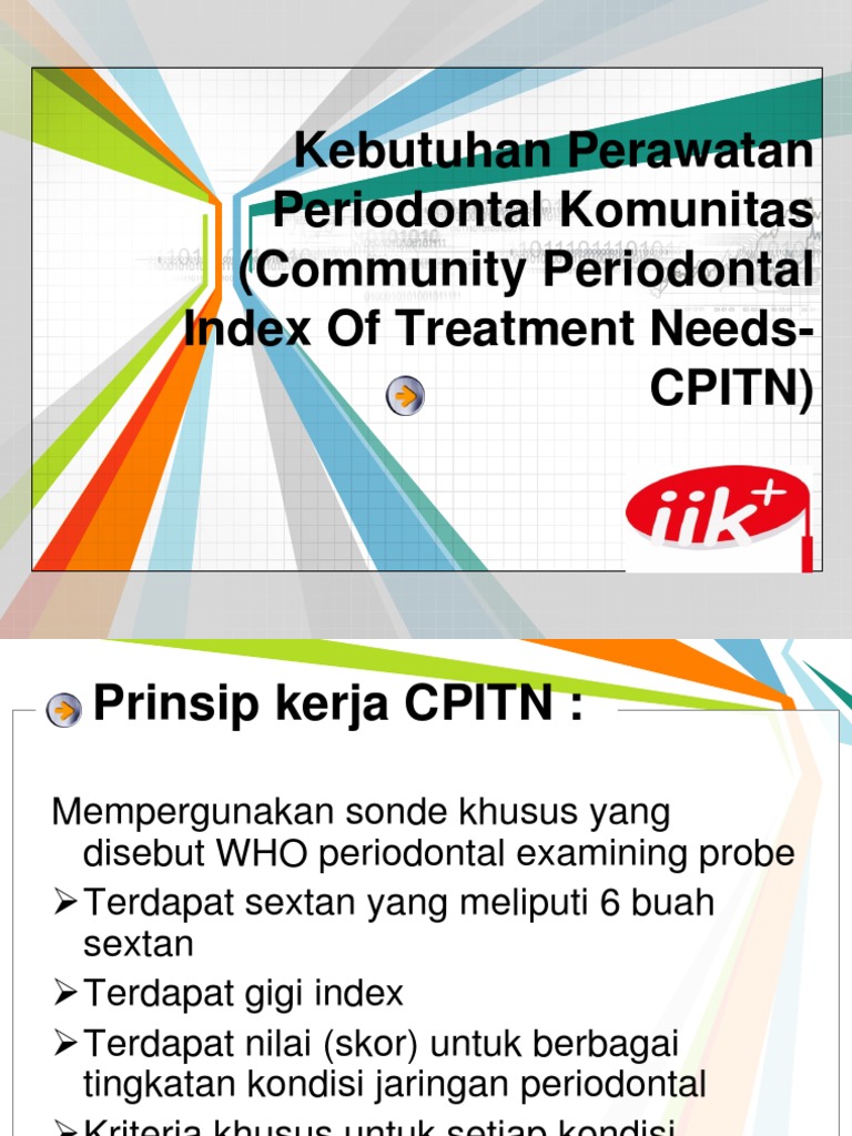 CPITN | PDF