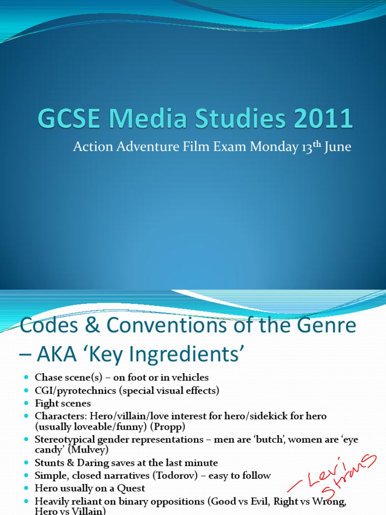 Gcse Media Studies Revision | PDF | Action Films | Leisure