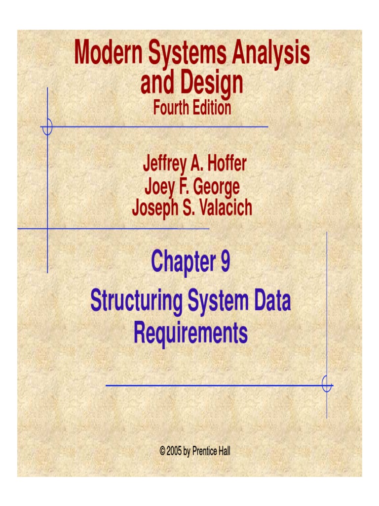 ERD Hoffer | PDF | Inheritance (Object Oriented Programming) | Data Model