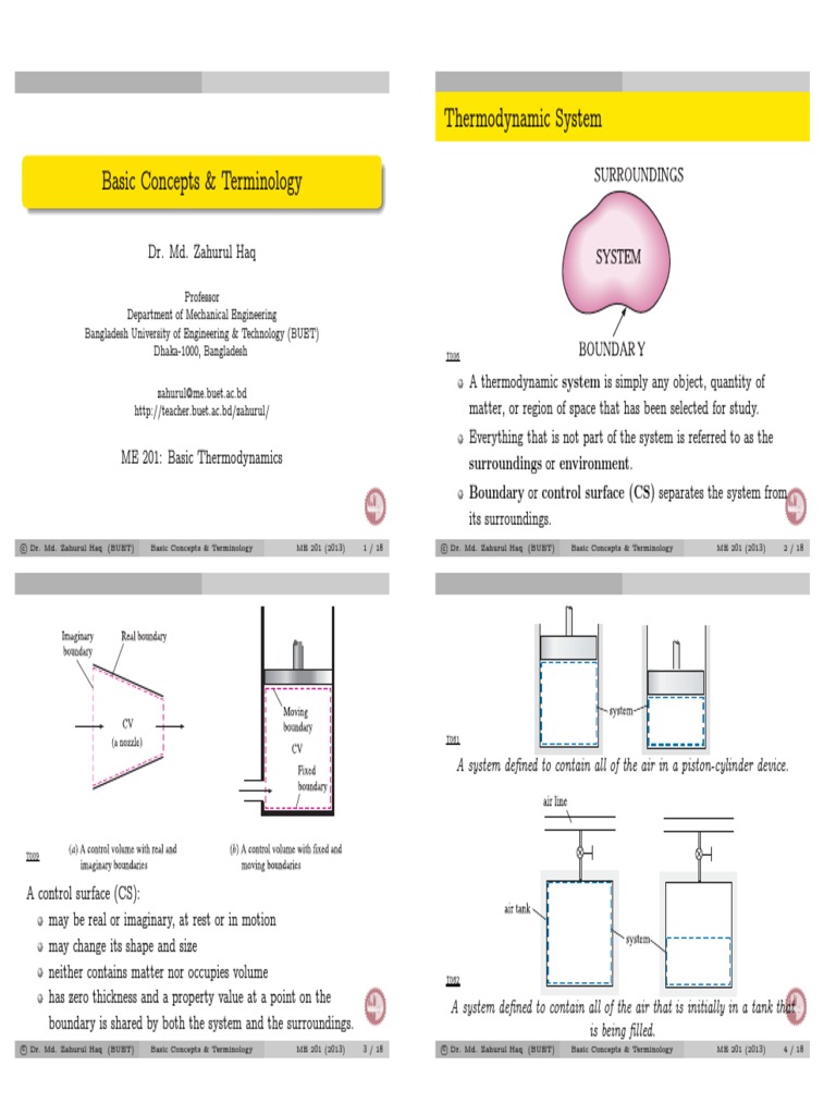 ME 201 Basics | PDF | Thermodynamic Equilibrium | Thermodynamics