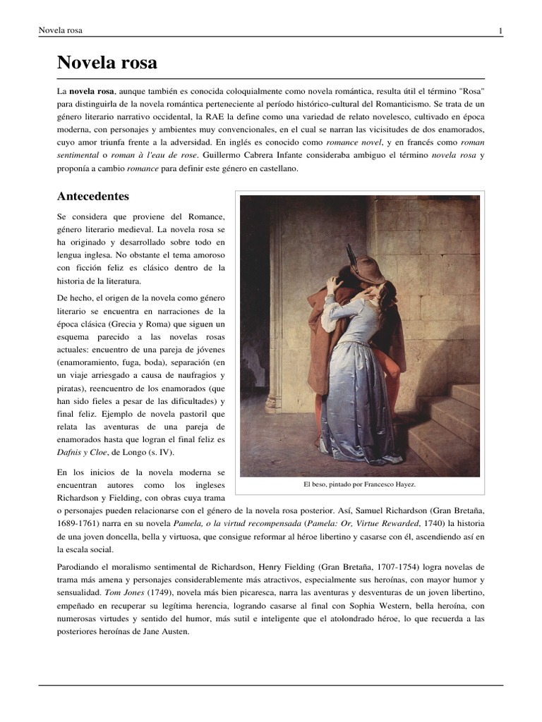 Novela Rosa | PDF | Novelas de romance | Novelas