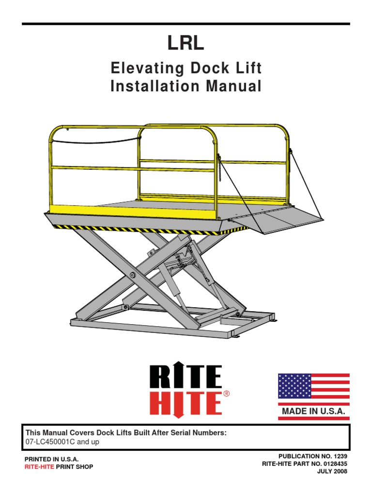 LRL Installation Manual | PDF | Elevator | Electrical Wiring